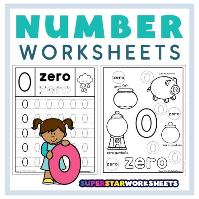 Number Worksheets - Superstar Worksheets