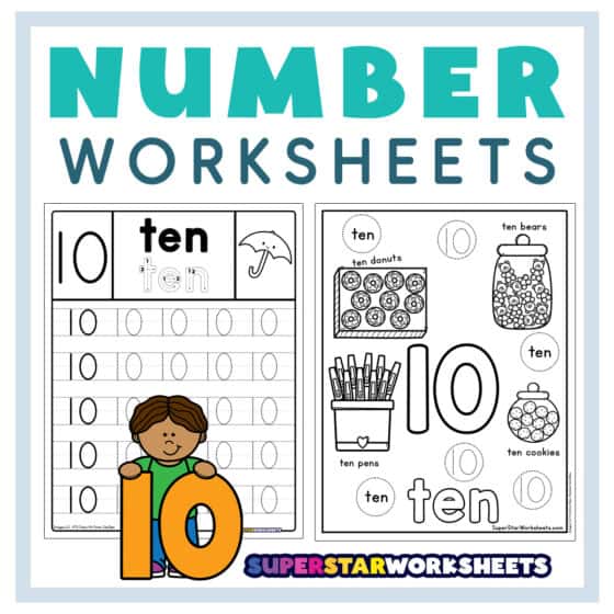 Number Worksheets - Superstar Worksheets
