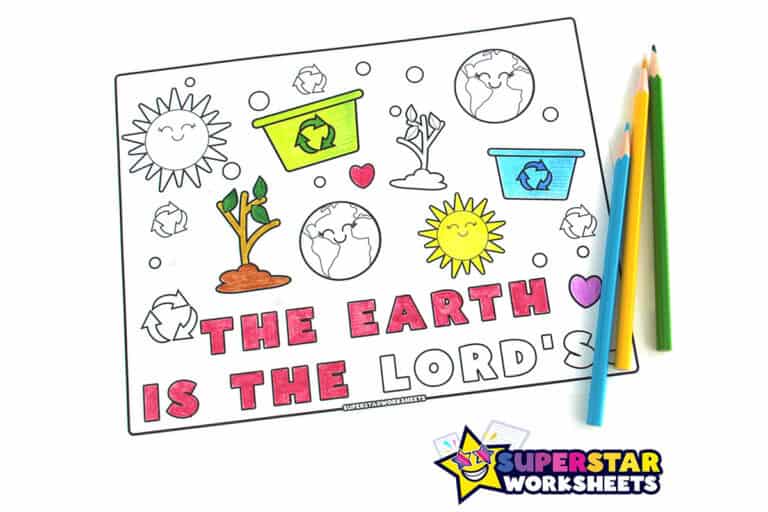 Earth Day Worksheets - Superstar Worksheets