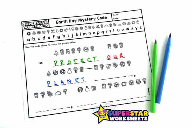 Earth Day Worksheets - Superstar Worksheets