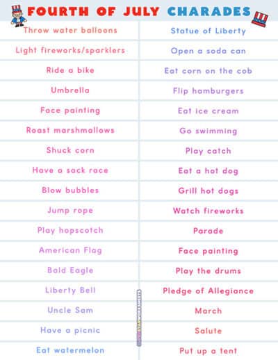 Fourth of July Worksheets - Superstar Worksheets