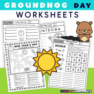 Groundhog Day Worksheets - Superstar Worksheets