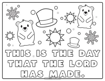 Groundhog Day Worksheets - Superstar Worksheets