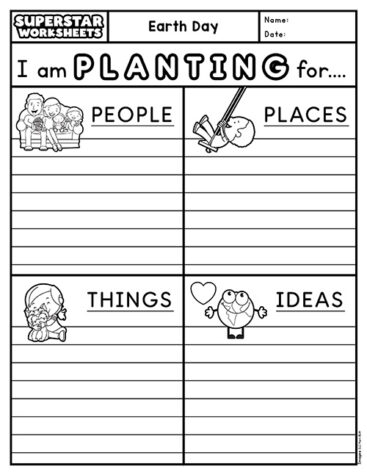 Earth Day Worksheets - Superstar Worksheets