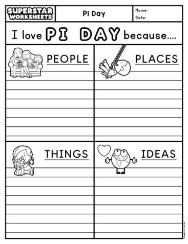 Pi Day Worksheets - Superstar Worksheets