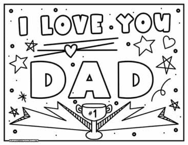 Father's Day Coloring Pages (Free Printables) - Superstar Worksheets
