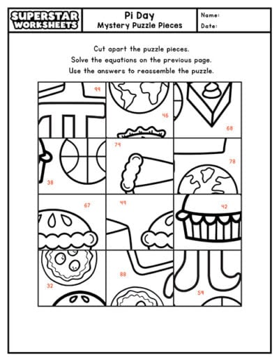 Pi Day Worksheets - Superstar Worksheets