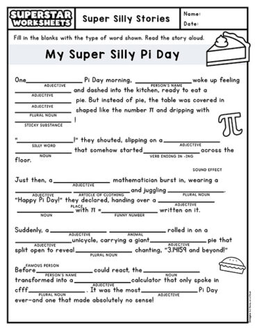 Pi Day Worksheets - Superstar Worksheets