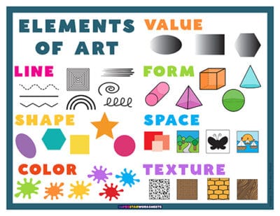 Elements of Art (Free Printables) - Superstar Worksheets