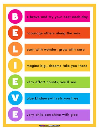 Poetry for Kids - Superstar Worksheets