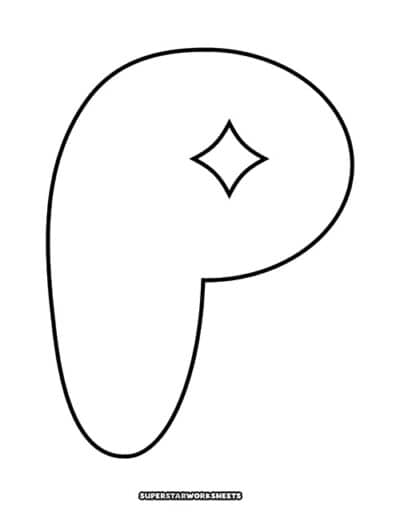 Bubble Letters - Superstar Worksheets