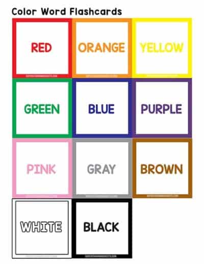 Color Worksheets - Superstar Worksheets