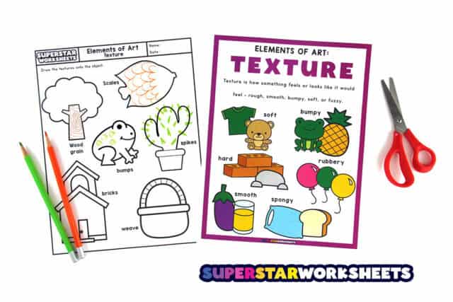 Elements of Art (Free Printables) - Superstar Worksheets