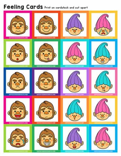 Matching Game Printables - Superstar Worksheets