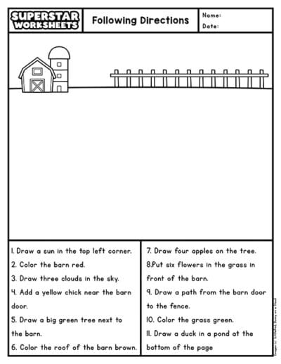 Fall Worksheets (Free Printables) - Superstar Worksheets