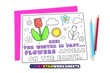 Spring Worksheets (Free Printables) - Superstar Worksheets
