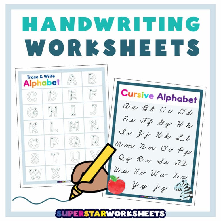 Writing Worksheets - Superstar Worksheets