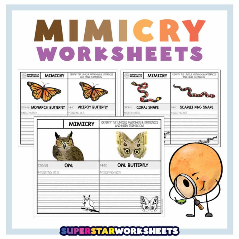 Science Worksheets - Superstar Worksheets