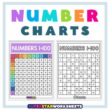 Number Worksheets - Superstar Worksheets