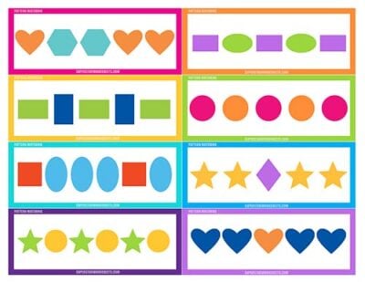 Matching Game Printables - Superstar Worksheets