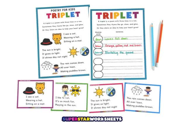 Poetry for Kids - Superstar Worksheets