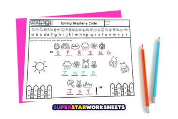Spring Worksheets (Free Printables) - Superstar Worksheets