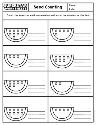 Summer Worksheets (Free Printables) - Superstar Worksheets