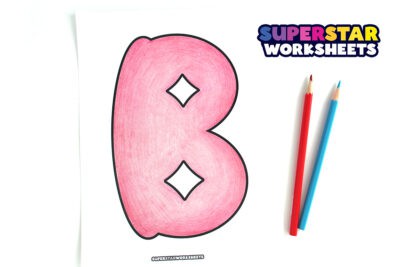 Bubble Letters - Superstar Worksheets