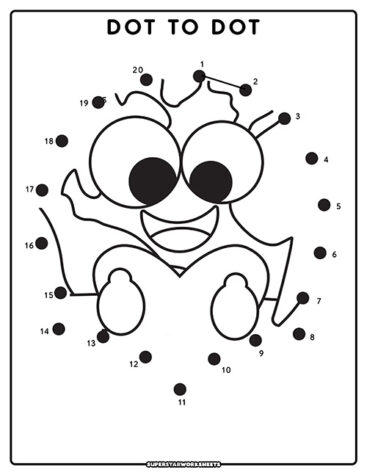Dot to Dot Worksheets - Superstar Worksheets