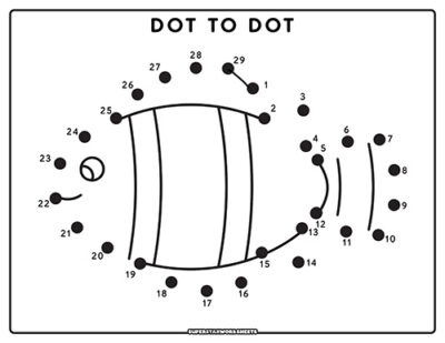 Dot to Dot Worksheets - Superstar Worksheets