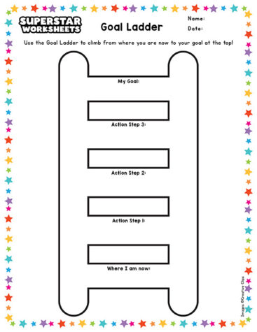 Goal Setting Worksheets - Superstar Worksheets