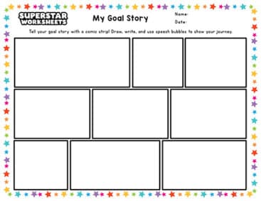 Goal Setting Worksheets - Superstar Worksheets