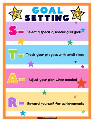 Goal Setting Worksheets - Superstar Worksheets