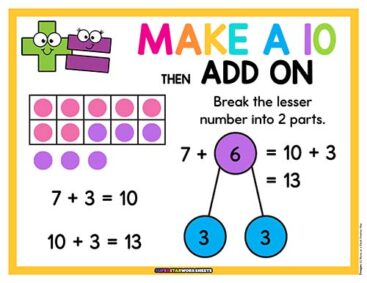 Make 10 Worksheets - Superstar Worksheets