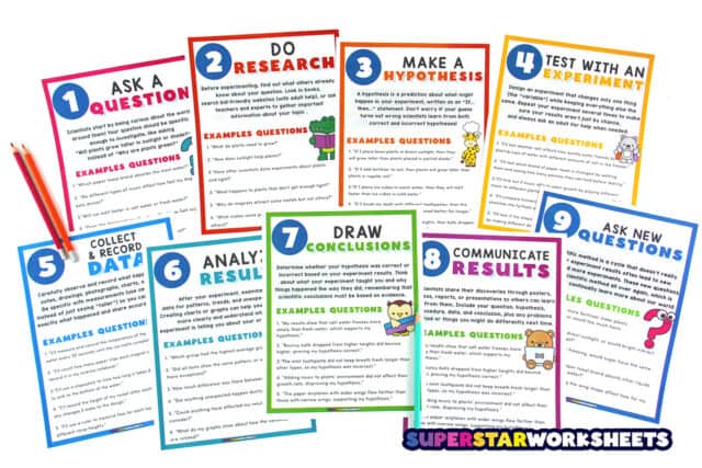 Scientific Method (Free Printables) - Superstar Worksheets