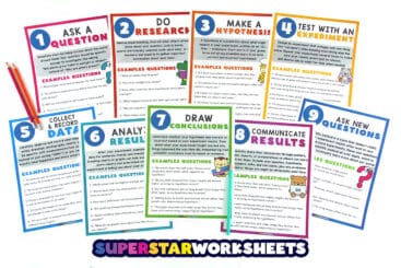 Scientific Method (Free Printables) - Superstar Worksheets