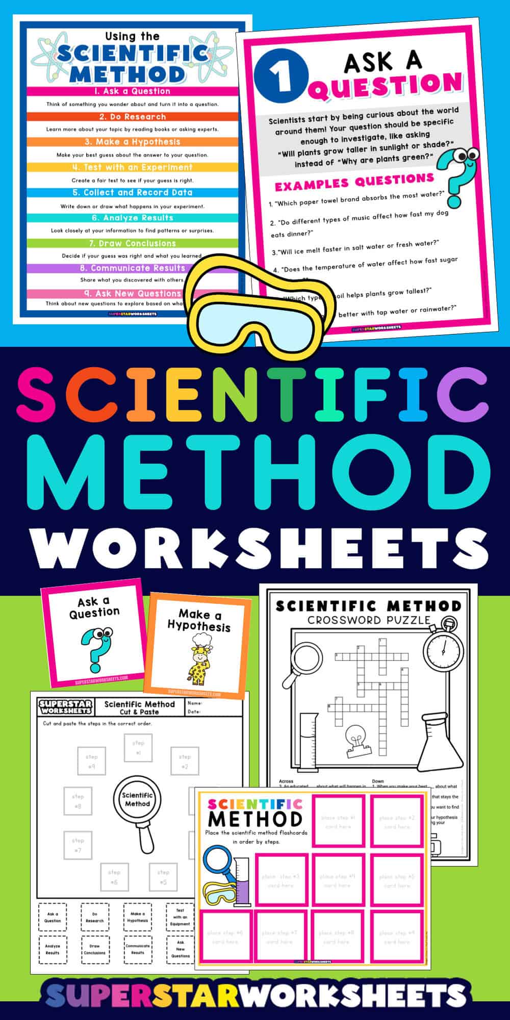 Scientific Method Worksheets - Superstar Worksheets