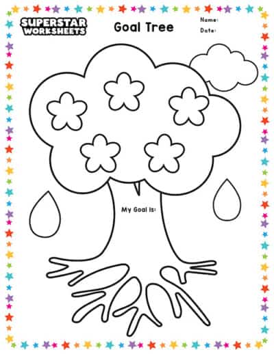 Goal Setting Worksheets - Superstar Worksheets