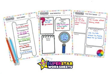 Goal Setting Worksheets - Superstar Worksheets