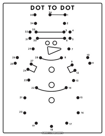 Dot to Dot Worksheets - Superstar Worksheets