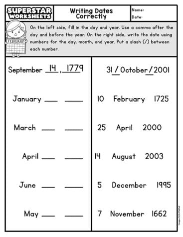 Punctuation Worksheets (Free Printables) - Superstar Worksheets
