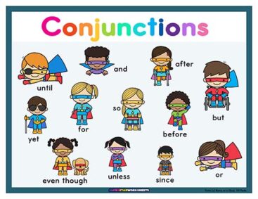 Conjunctions Worksheets - Superstar Worksheets