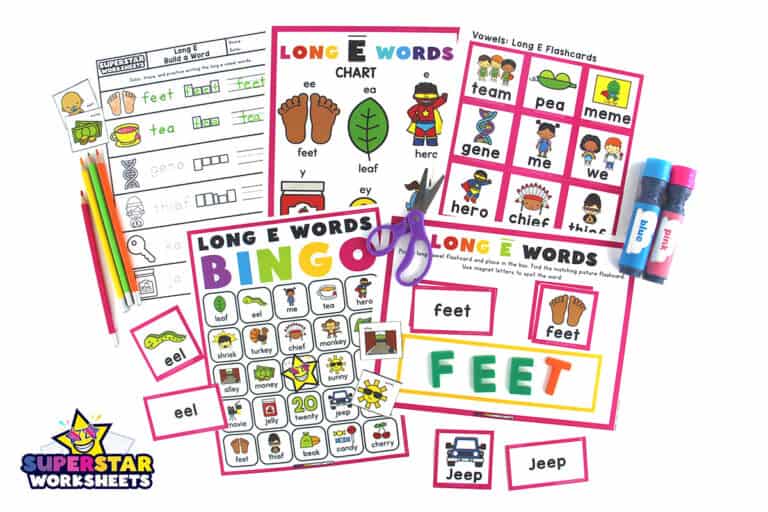 Vowels - Superstar Worksheets