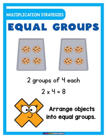 Math Strategies Charts - Superstar Worksheets