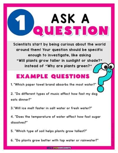 Scientific Method Worksheets - Superstar Worksheets