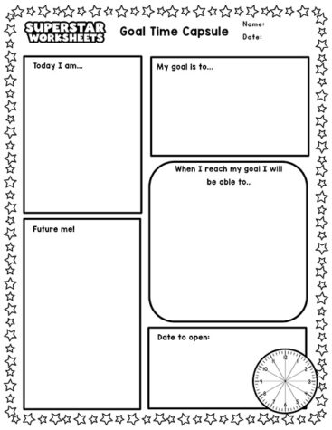 Goal Setting Worksheets - Superstar Worksheets