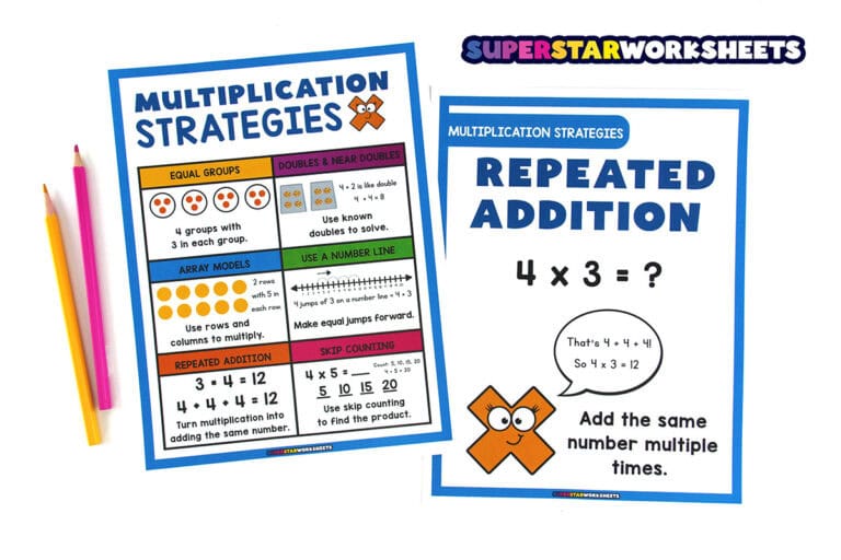 Math Drills - Superstar Worksheets