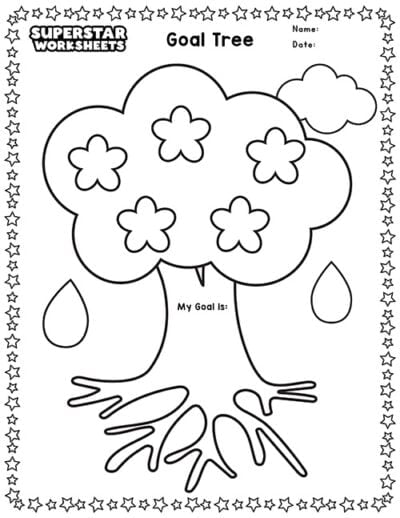 Goal Setting Worksheets - Superstar Worksheets