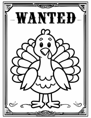 Turkey Disguise Project - Superstar Worksheets