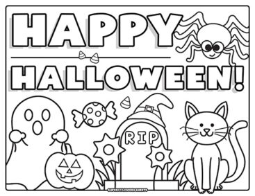October Coloring Pages (Free Printables) - Superstar Worksheets